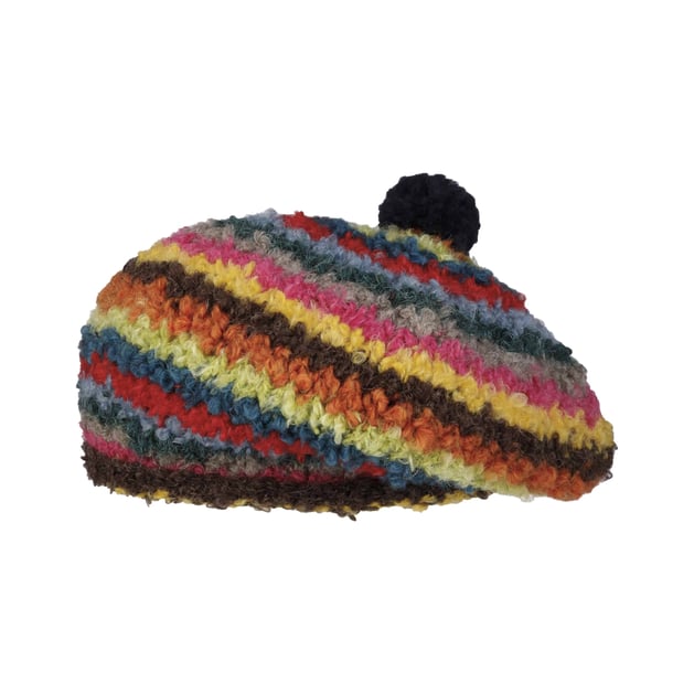 Baskenmütze mit Bommel by GREVI - 119,00