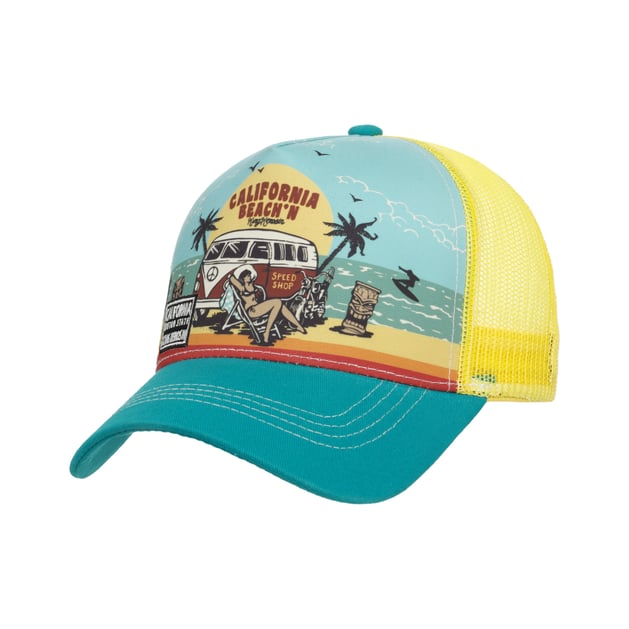 California Beach´n Trucker Cap by King Kerosin - 42,95