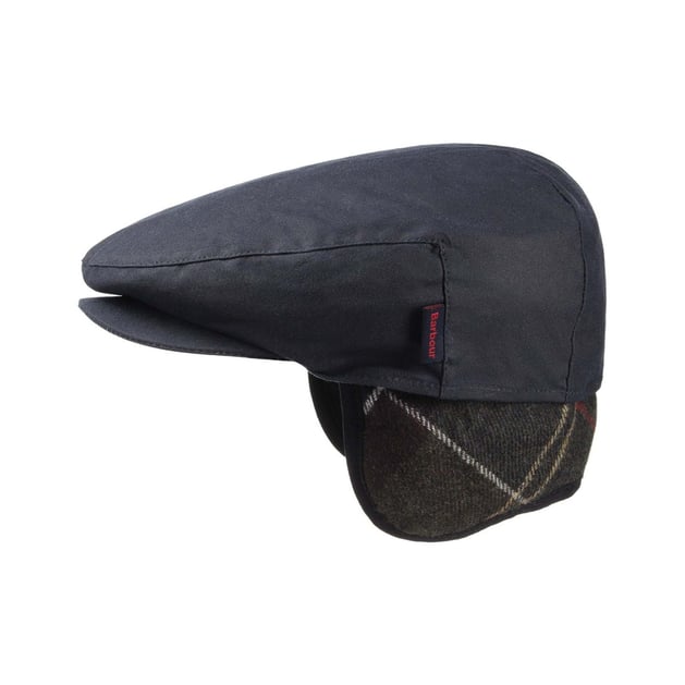 Cheviot Tartan Earflaps Flatcap by Barbour 29 95
